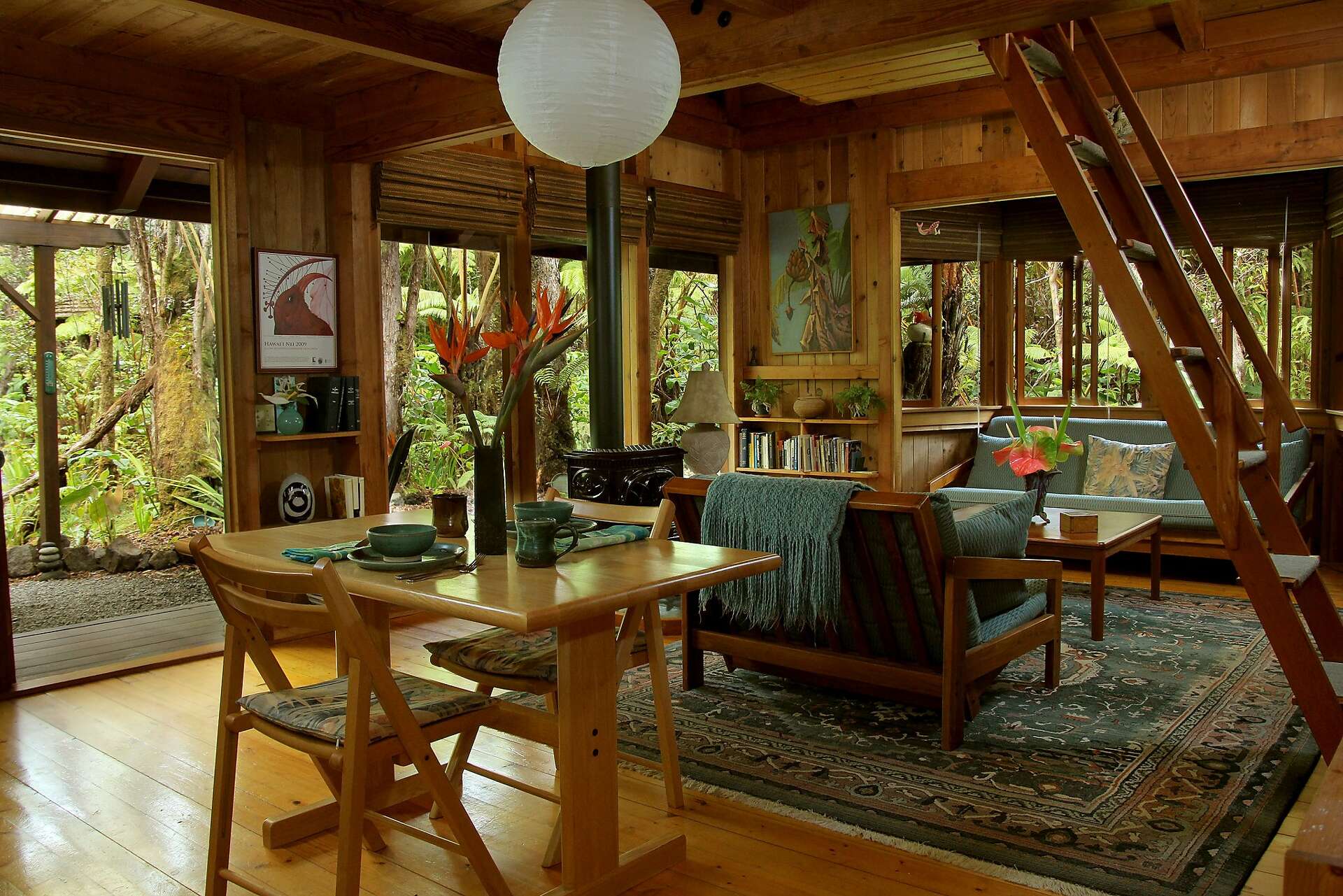 Couple on creative, healing path build Volcano Rainforest Retreat