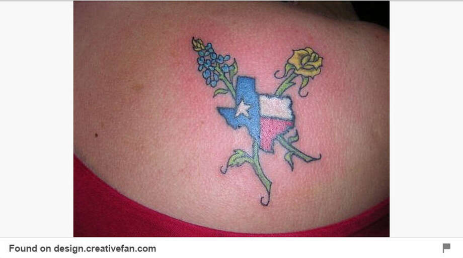 You can't get much more Texas than these tattoos - Houston Chronicle