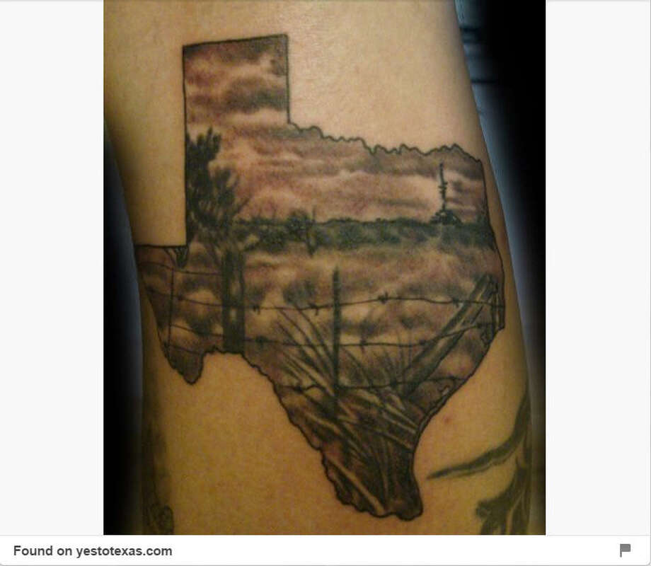 You can't get much more Texas than these tattoos - Houston Chronicle