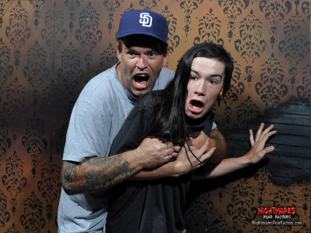 Haunted house camera captures terror, hilarity