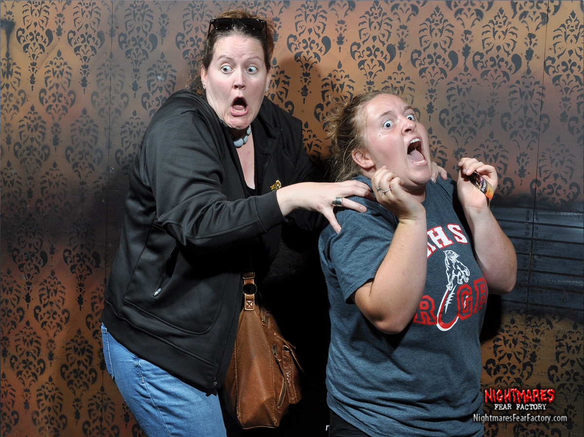 Haunted house camera captures terror, hilarity
