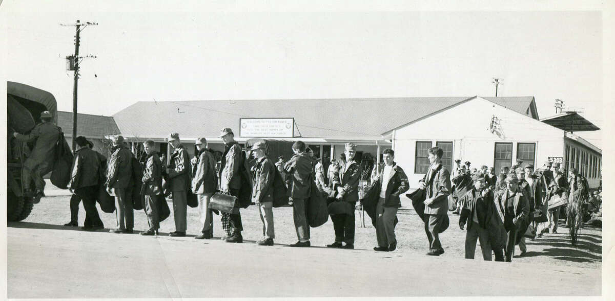 Vintage photos: Air Force basic training and recruit life in San Antonio