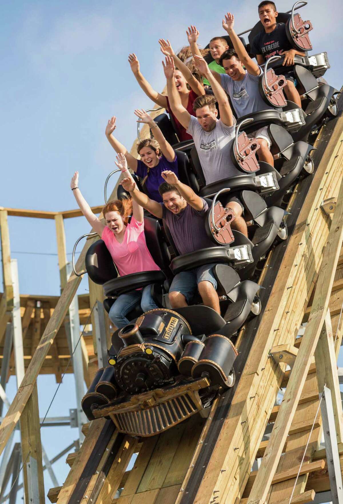 ZDT's Amusement Park in Seguin opening world's steepest wooden coaster ...