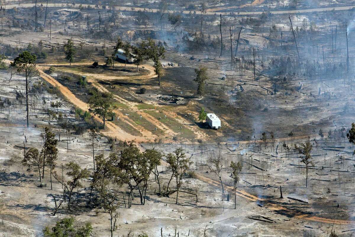 Gov. Abbott declares state of disaster for fire-ravaged Bastrop County