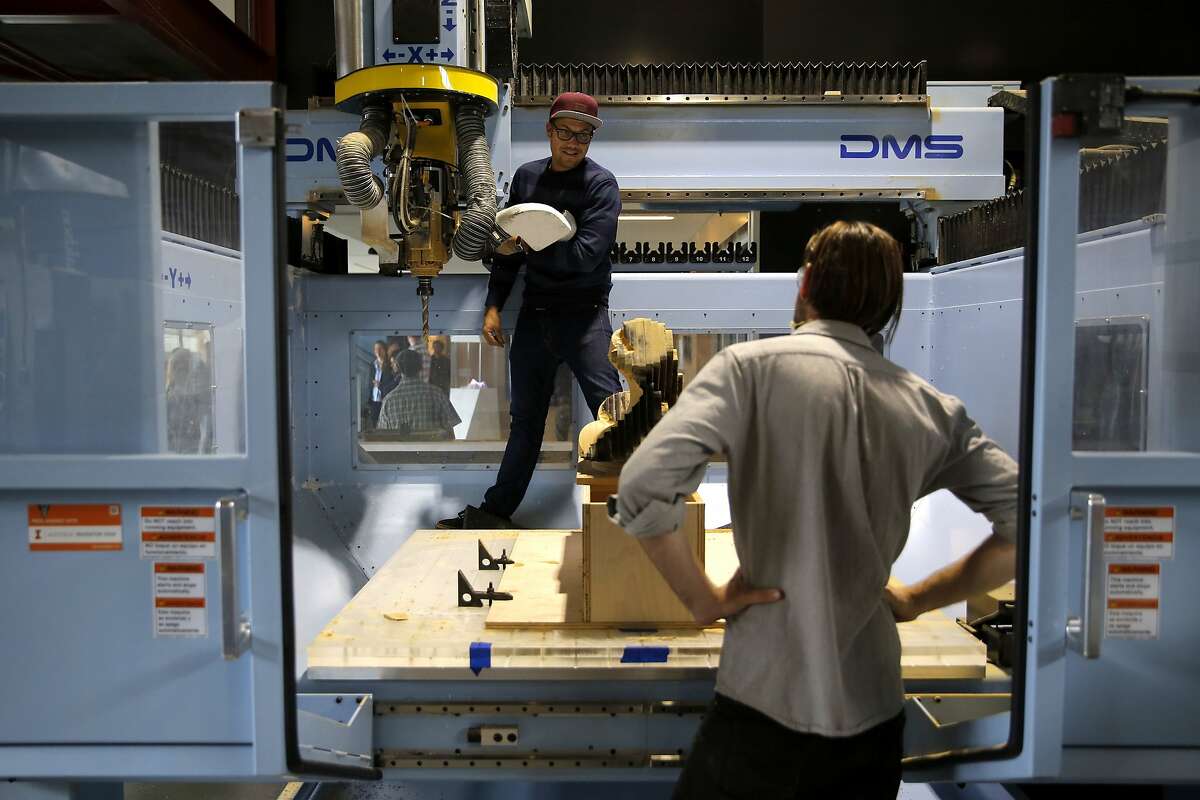 Autodesk’s Pier 9 office in S.F.: part art gallery, part workshop