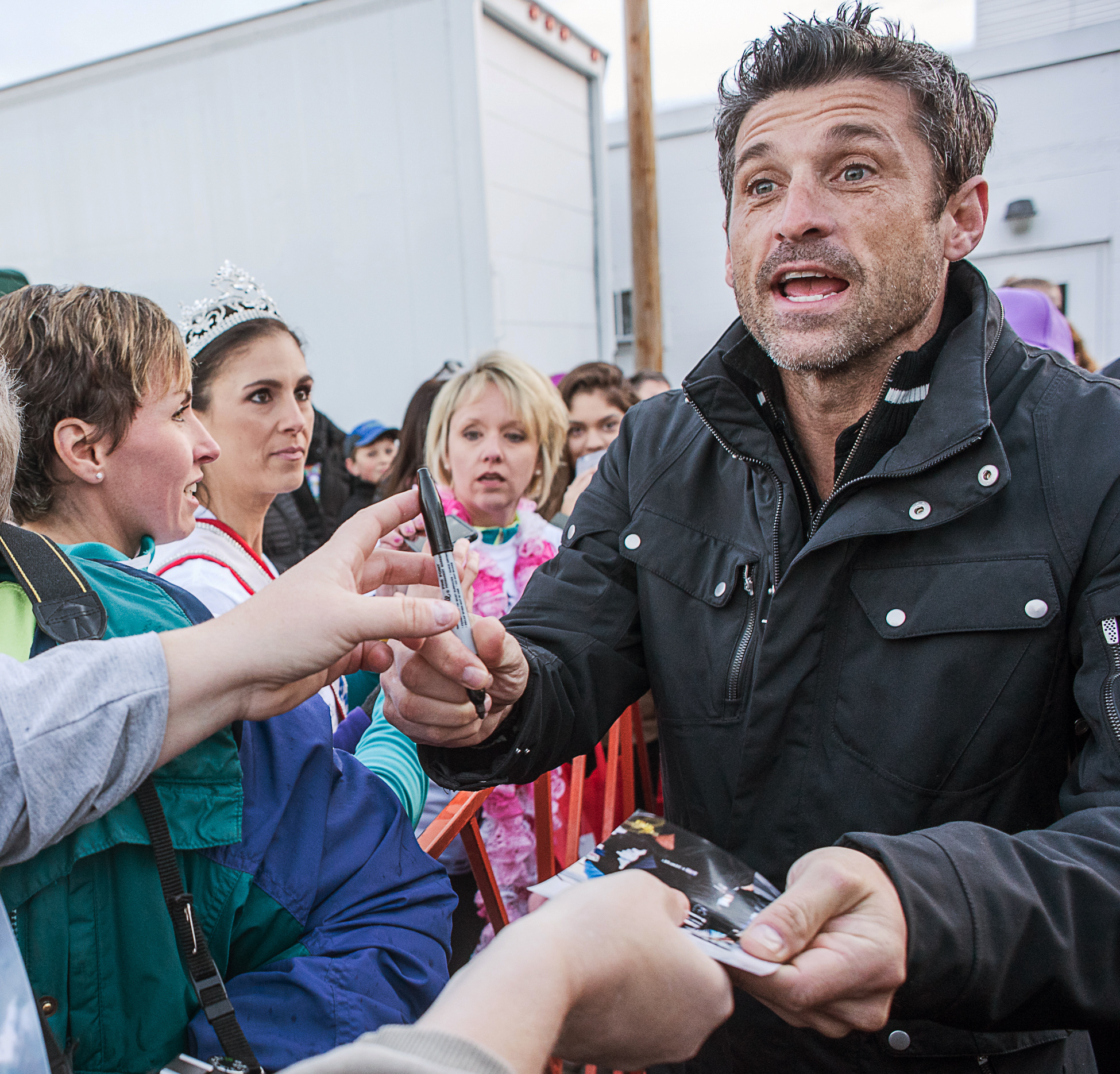 Actor Patrick Dempsey in Maine for cancer fundraiser