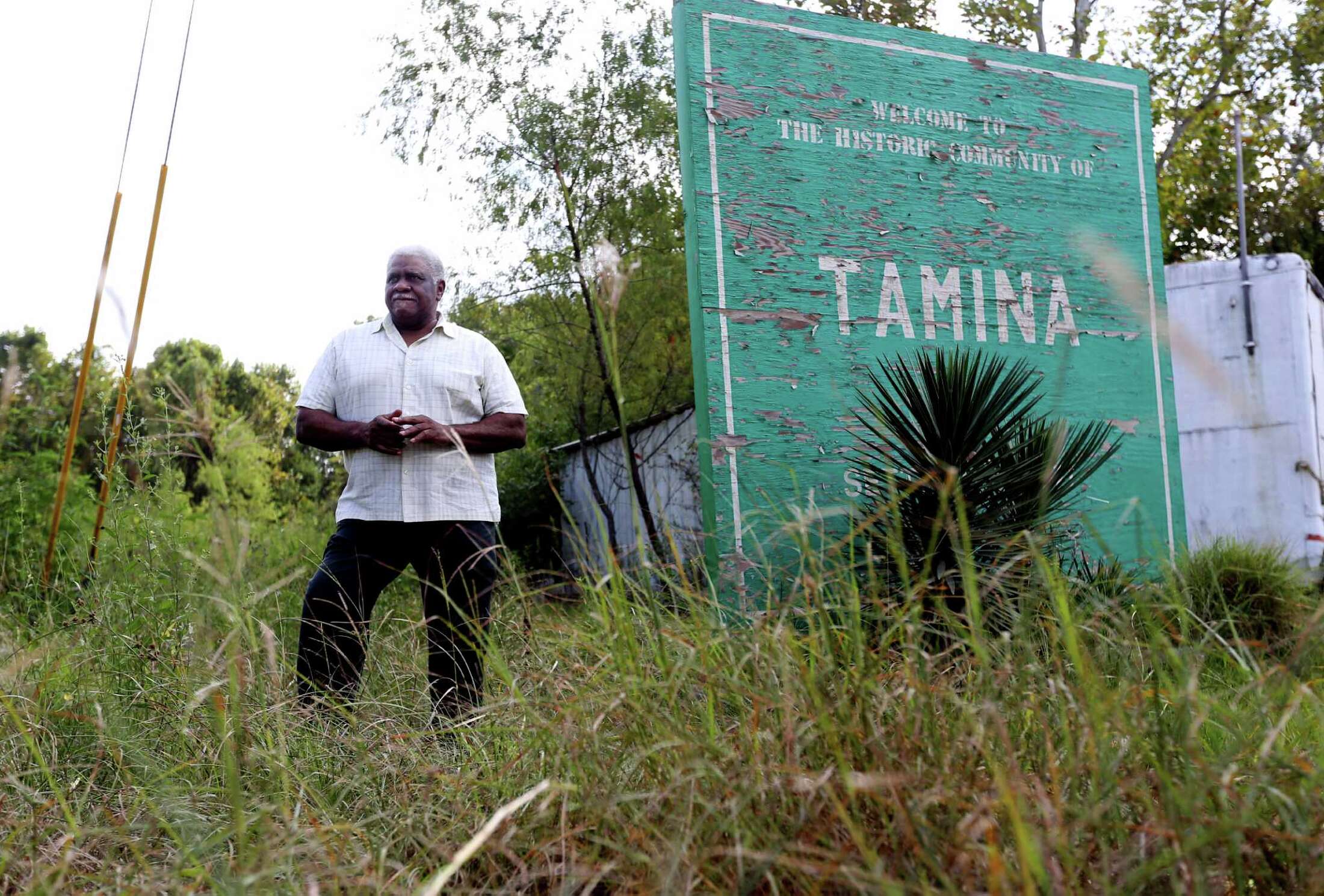 In shadow of The Woodlands, Tamina community fights to stay on map