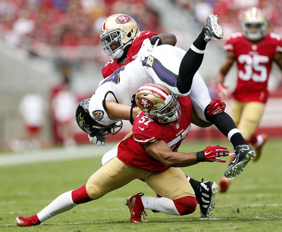 49ers 25, Ravens 20: Niners pick on ex-teammate to pick up second win