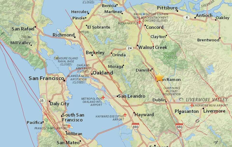 Nearly 200 earthquakes shake San Ramon