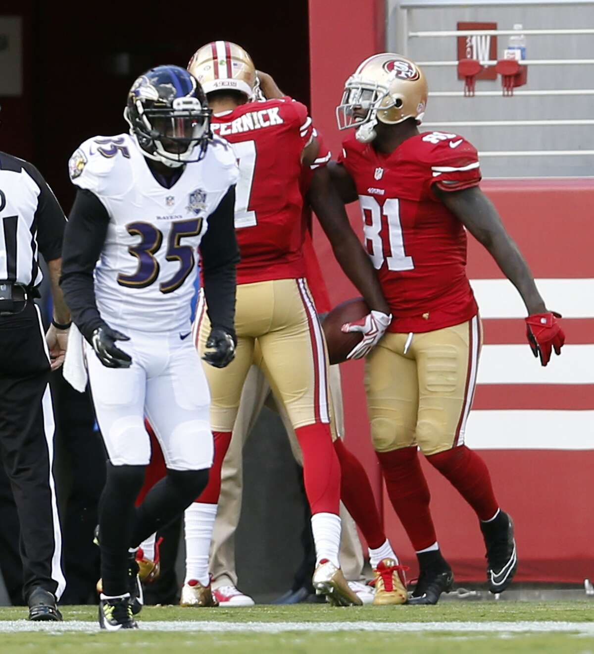 49ers 25, Ravens 20: Niners pick on ex-teammate to pick up second win