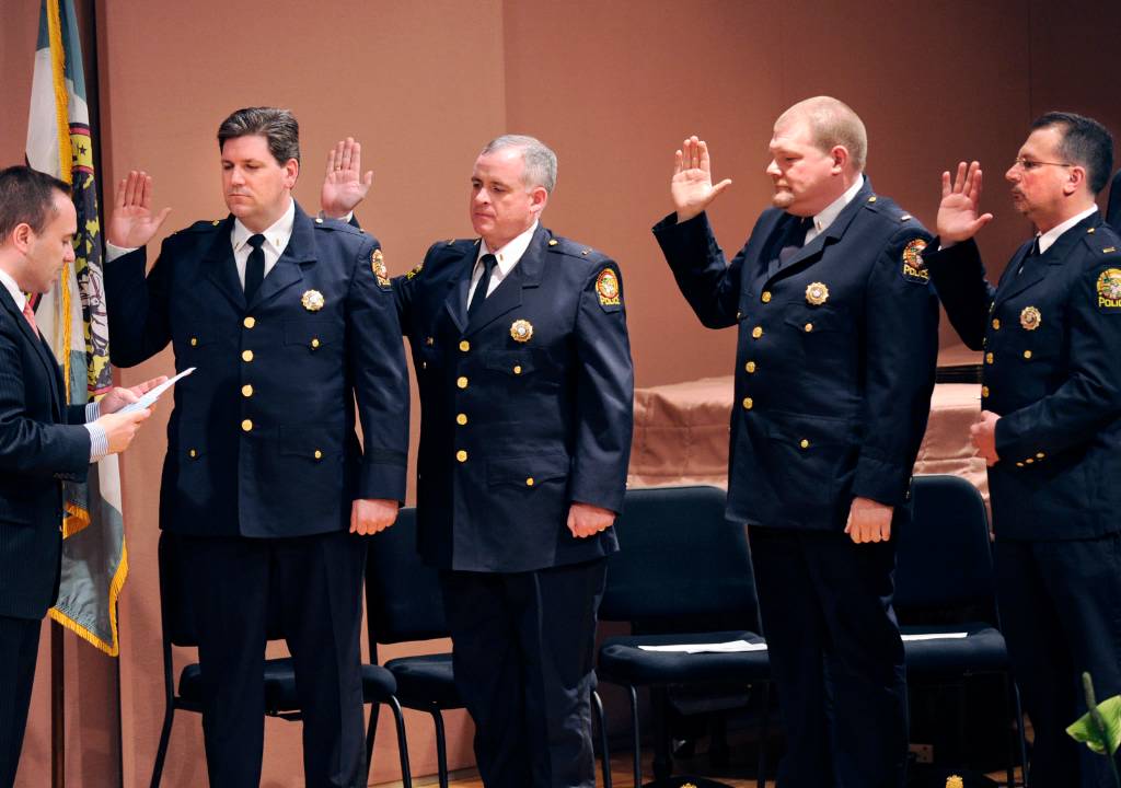 It's official: Greenwich police have 4 new captains