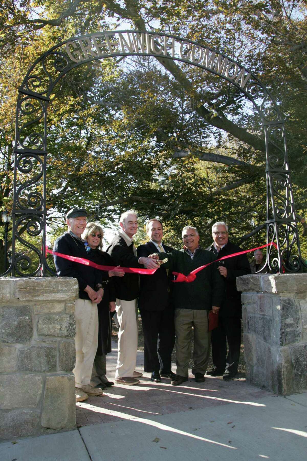 Greenwich Common’s new look is formally unveiled