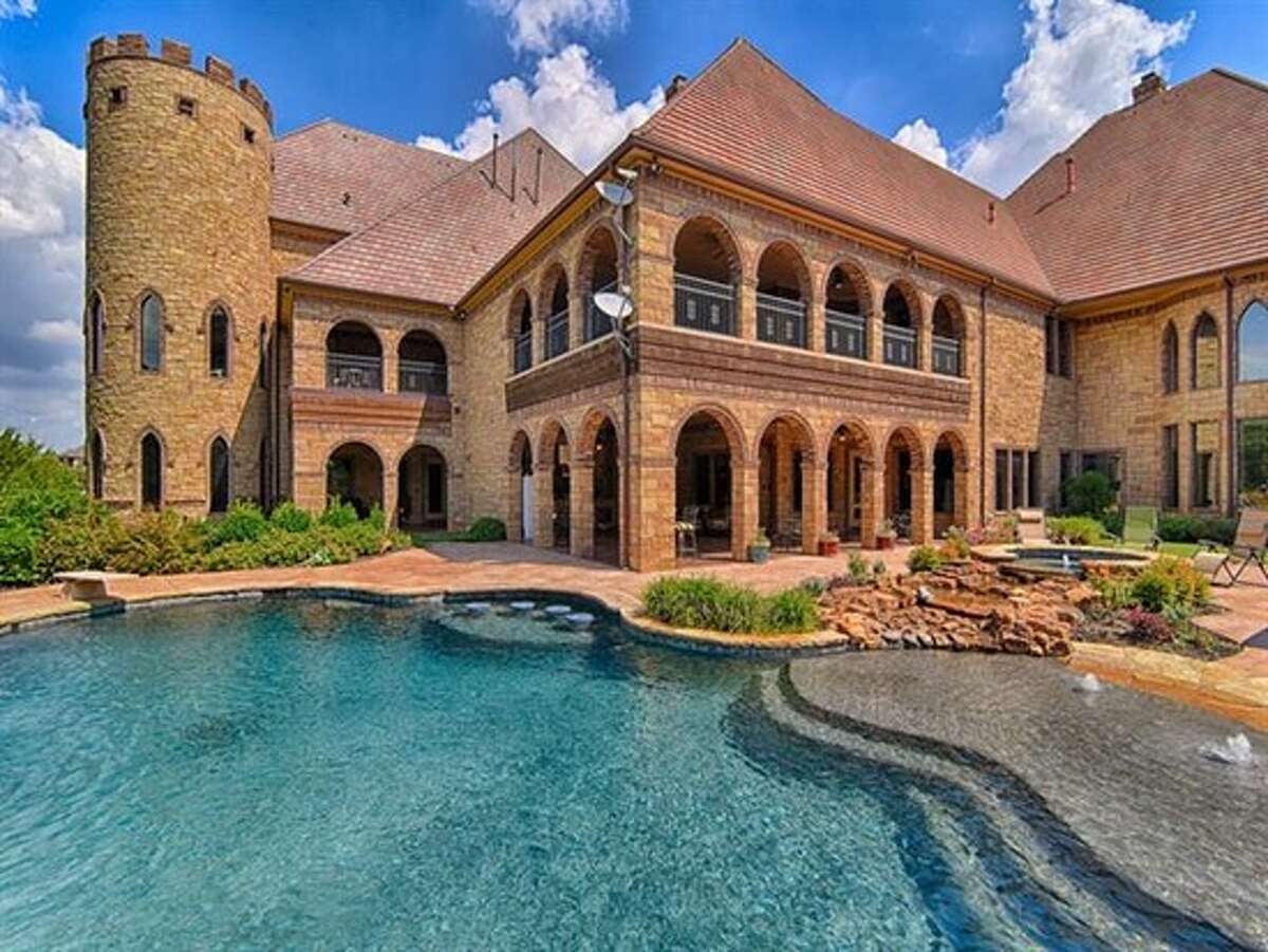 Castle in North Texas with a 12-car garage on the market for $4.9 million