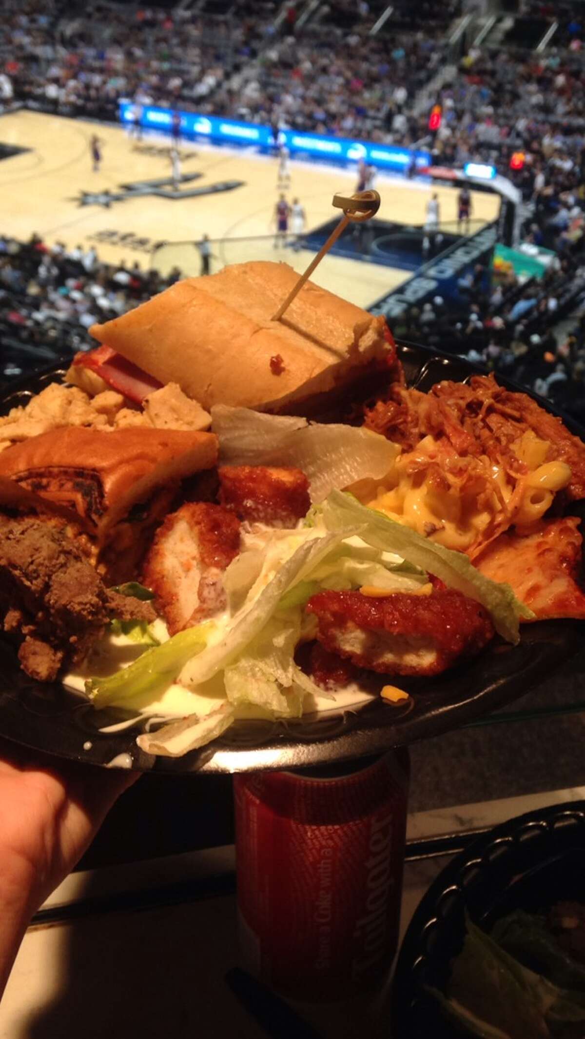 A new AT&T Center means new food choices to snack on at Spurs games