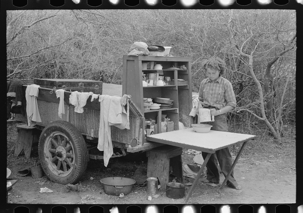The Texas border during the Great Depression