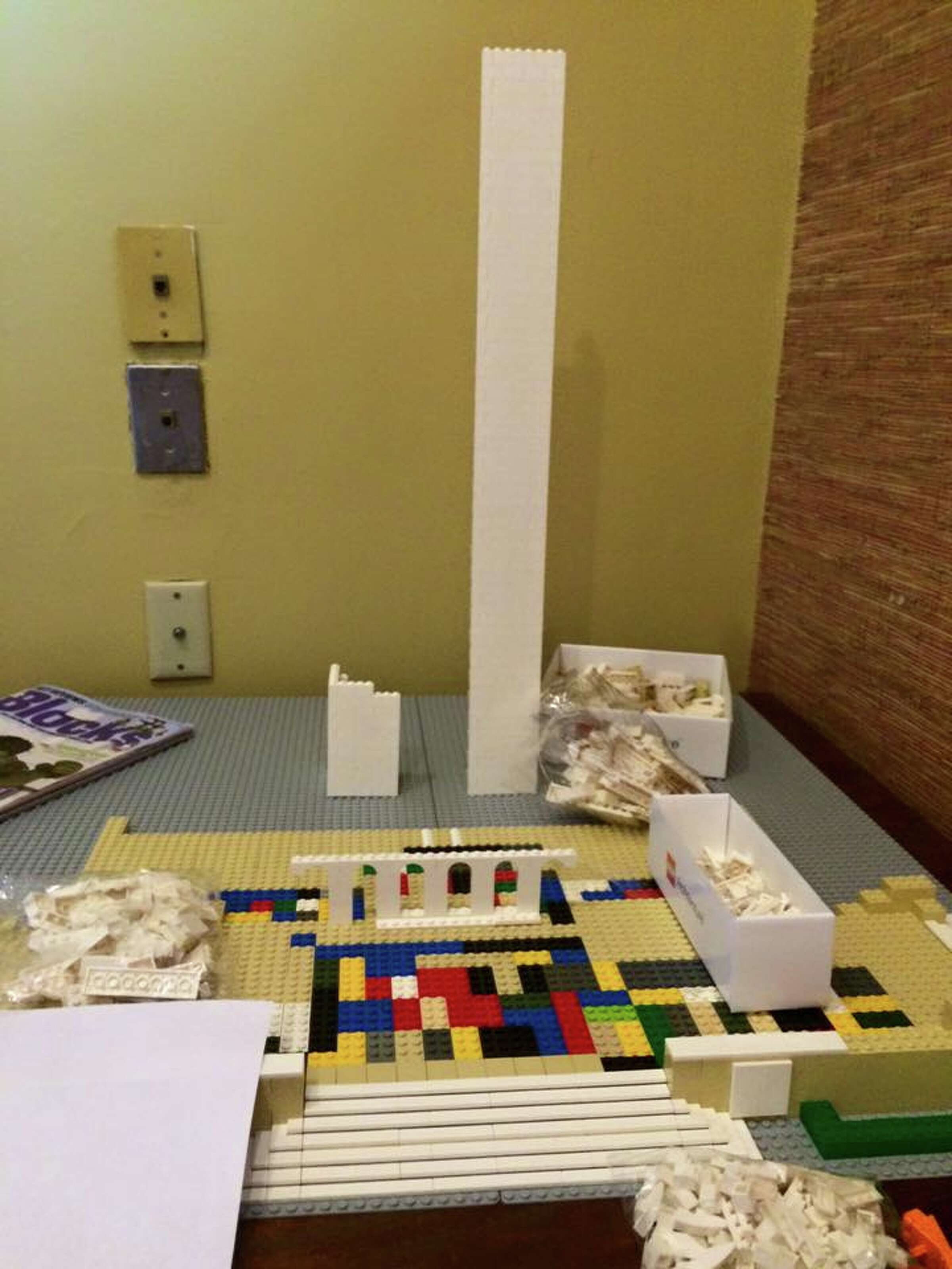 Student builds University of Texas Tower entirely out of Legos