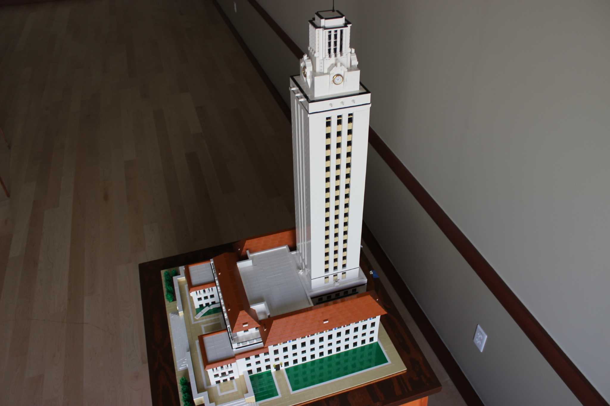 Student builds University of Texas Tower entirely out of Legos
