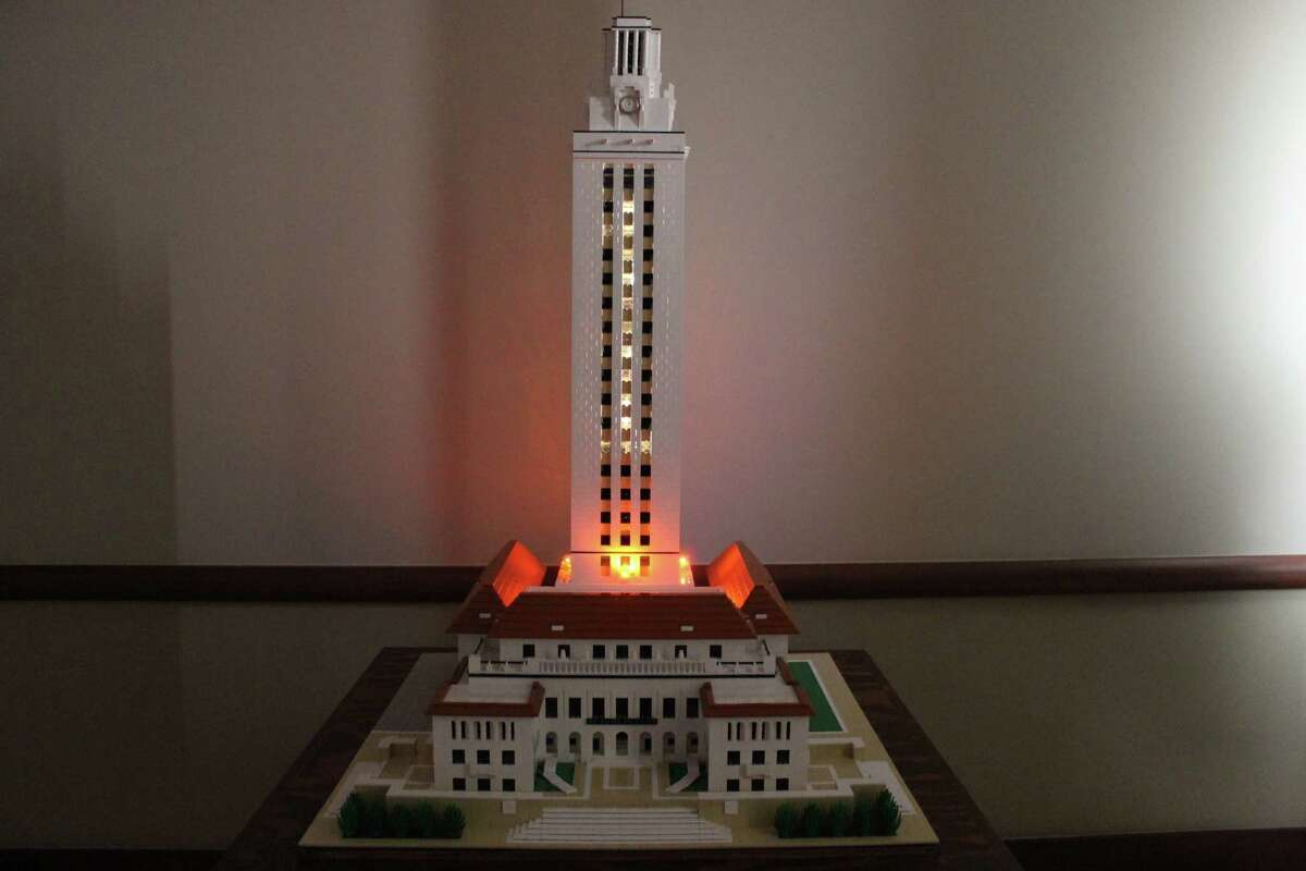 Student builds University of Texas Tower entirely out of Legos