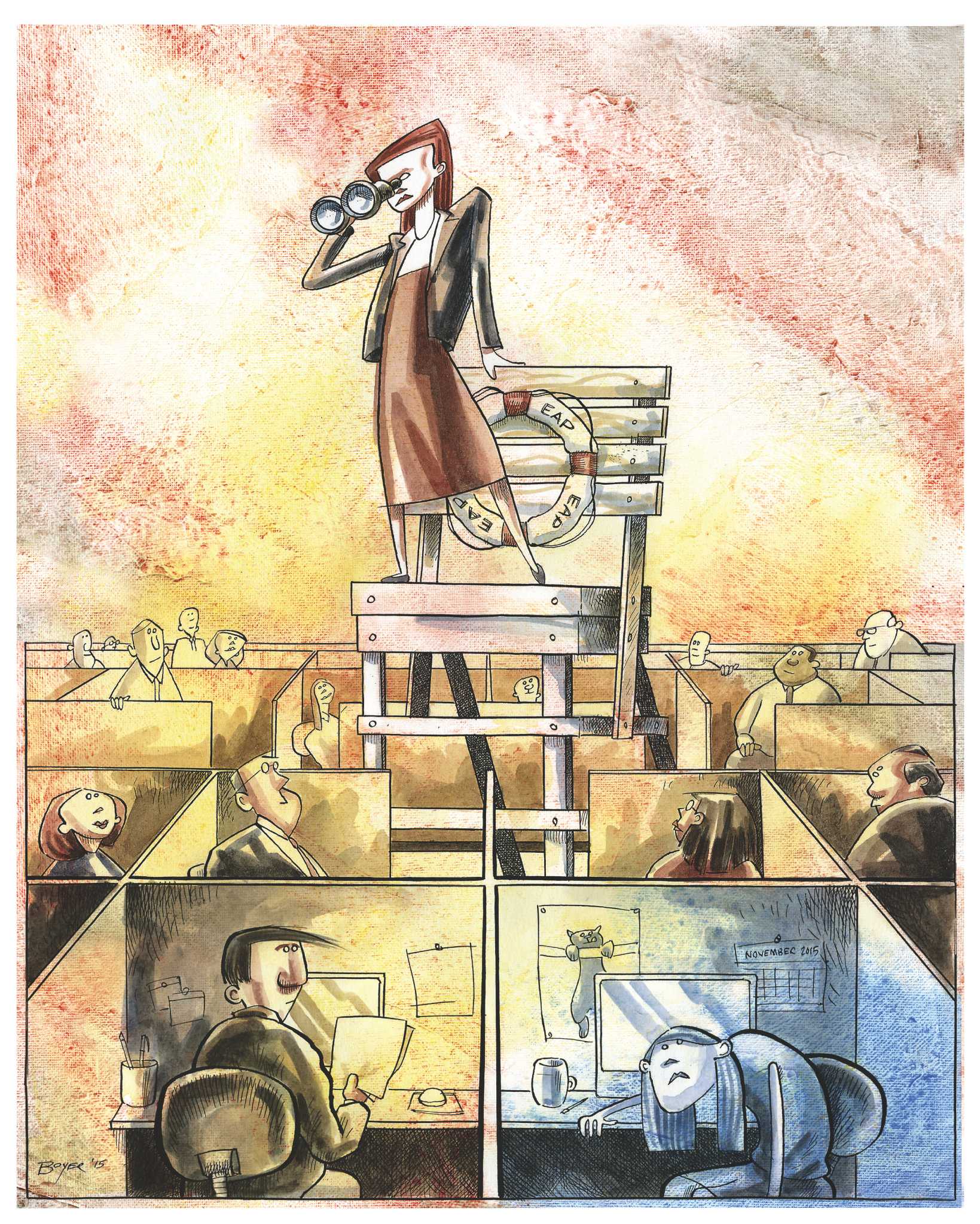 When personal problems are personnel problems, it's time to get involved