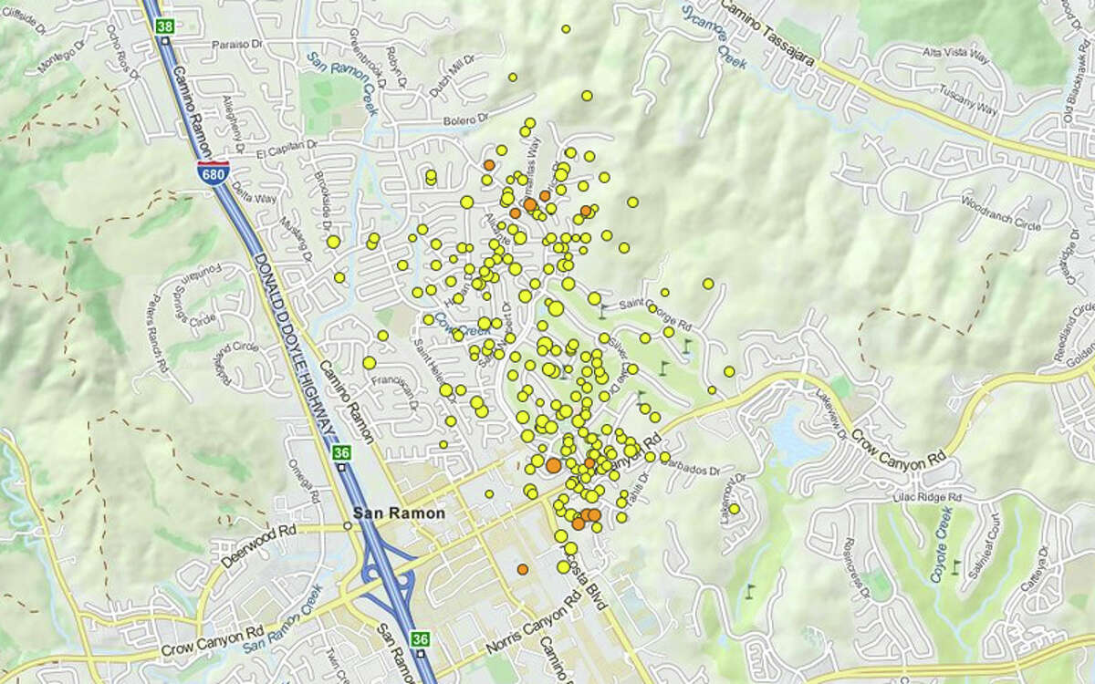 Quake swarm rolls on as magnitude-3.2 shakes San Ramon Valley