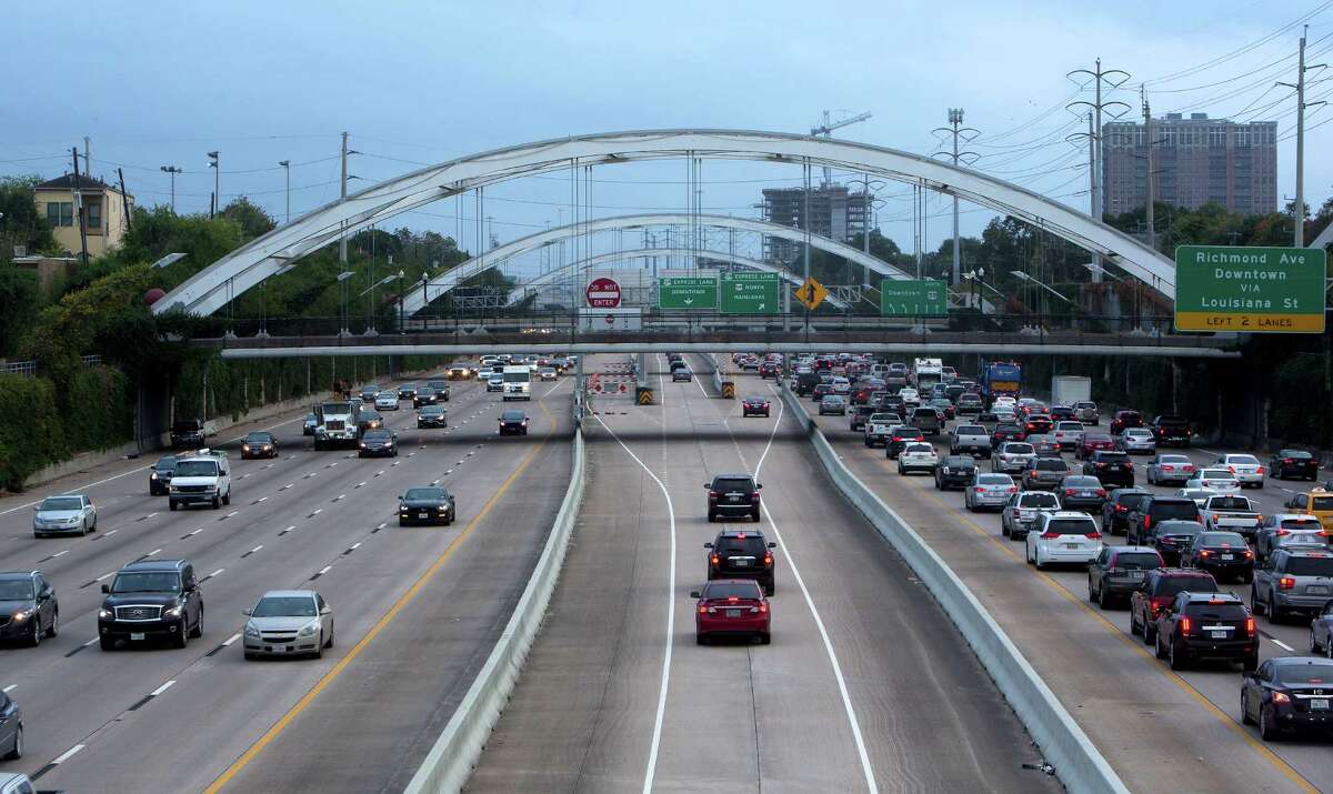 Vintage photos of Houston's Southwest Freeway show how it's changed ...