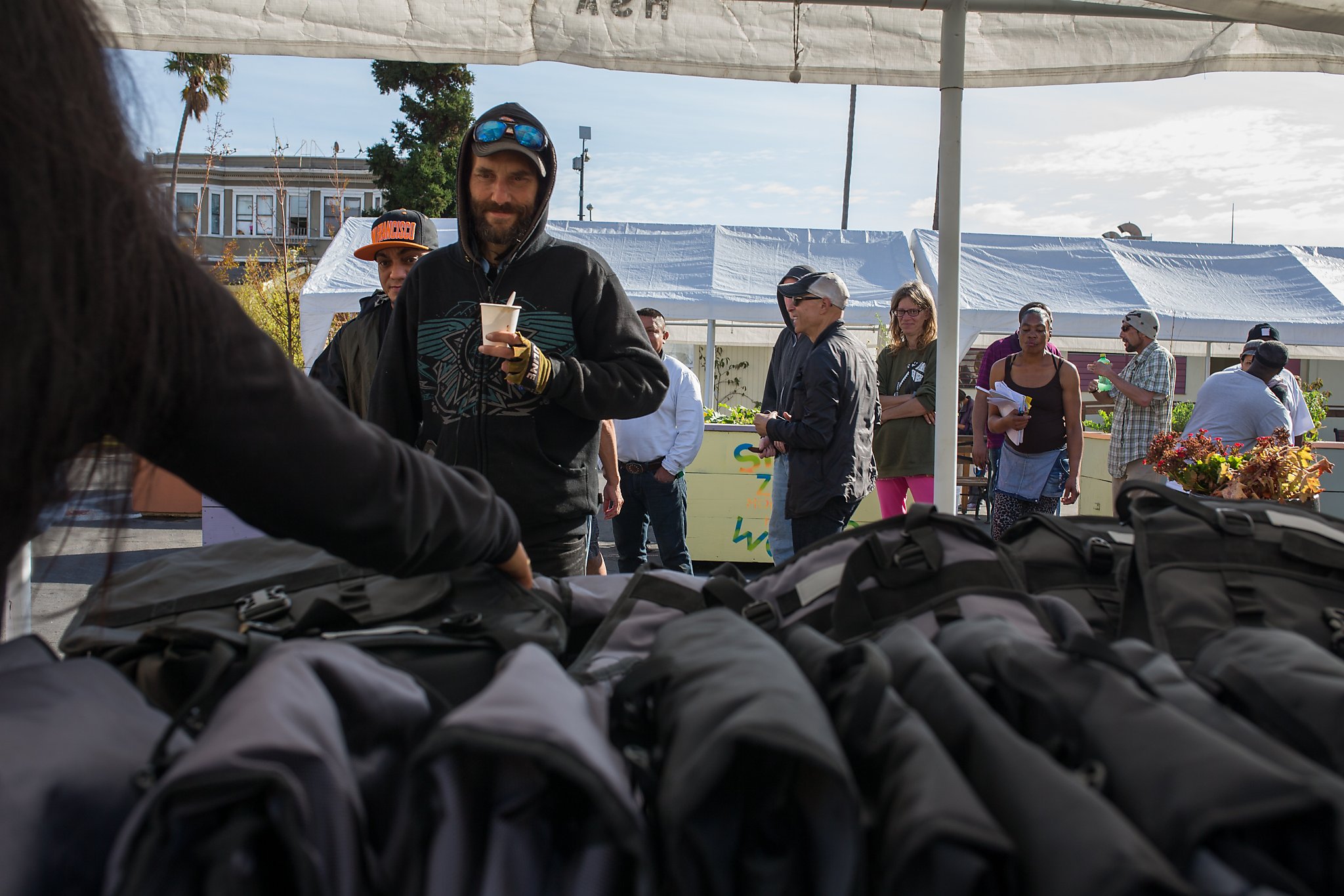 A backpack to help S.F.’s homeless deal with hardships