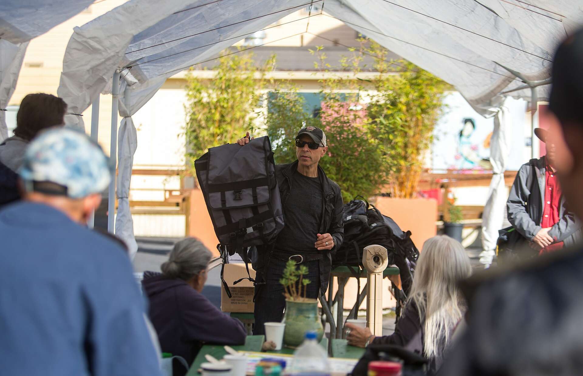 A backpack to help S.F.’s homeless deal with hardships