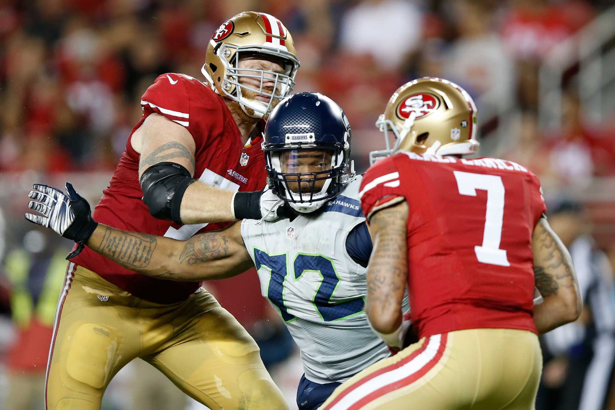 Seahawks' Michael Bennett named NFC defensive player of week