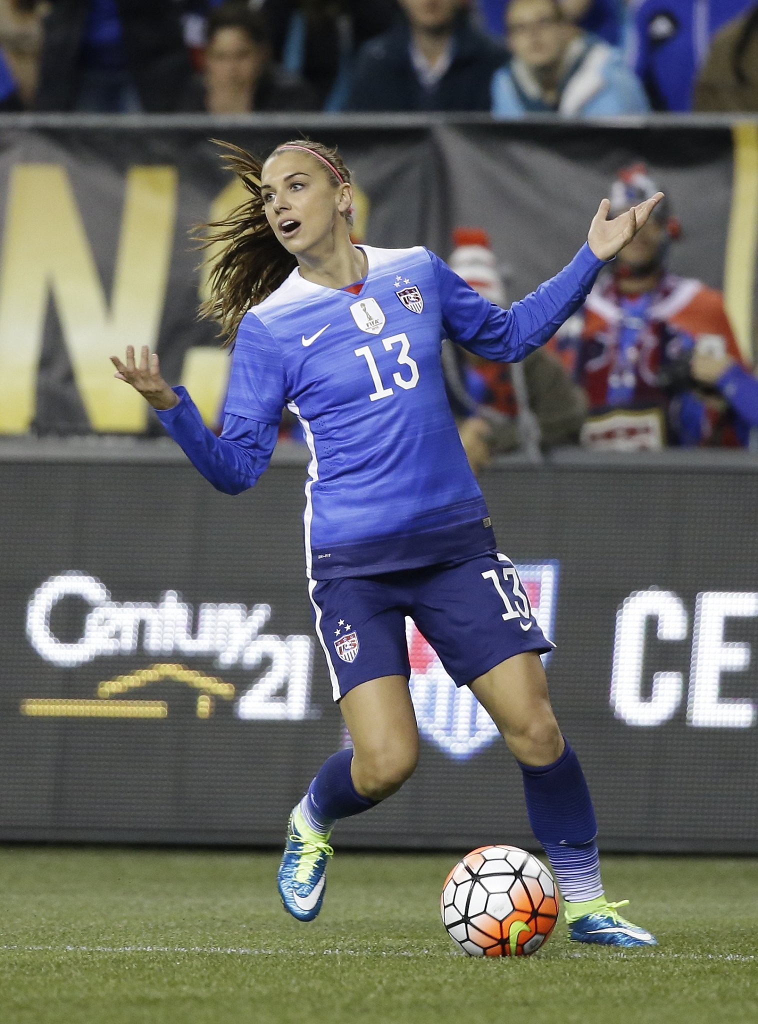 U.S. striker Morgan suddenly feeling at home in Orlando