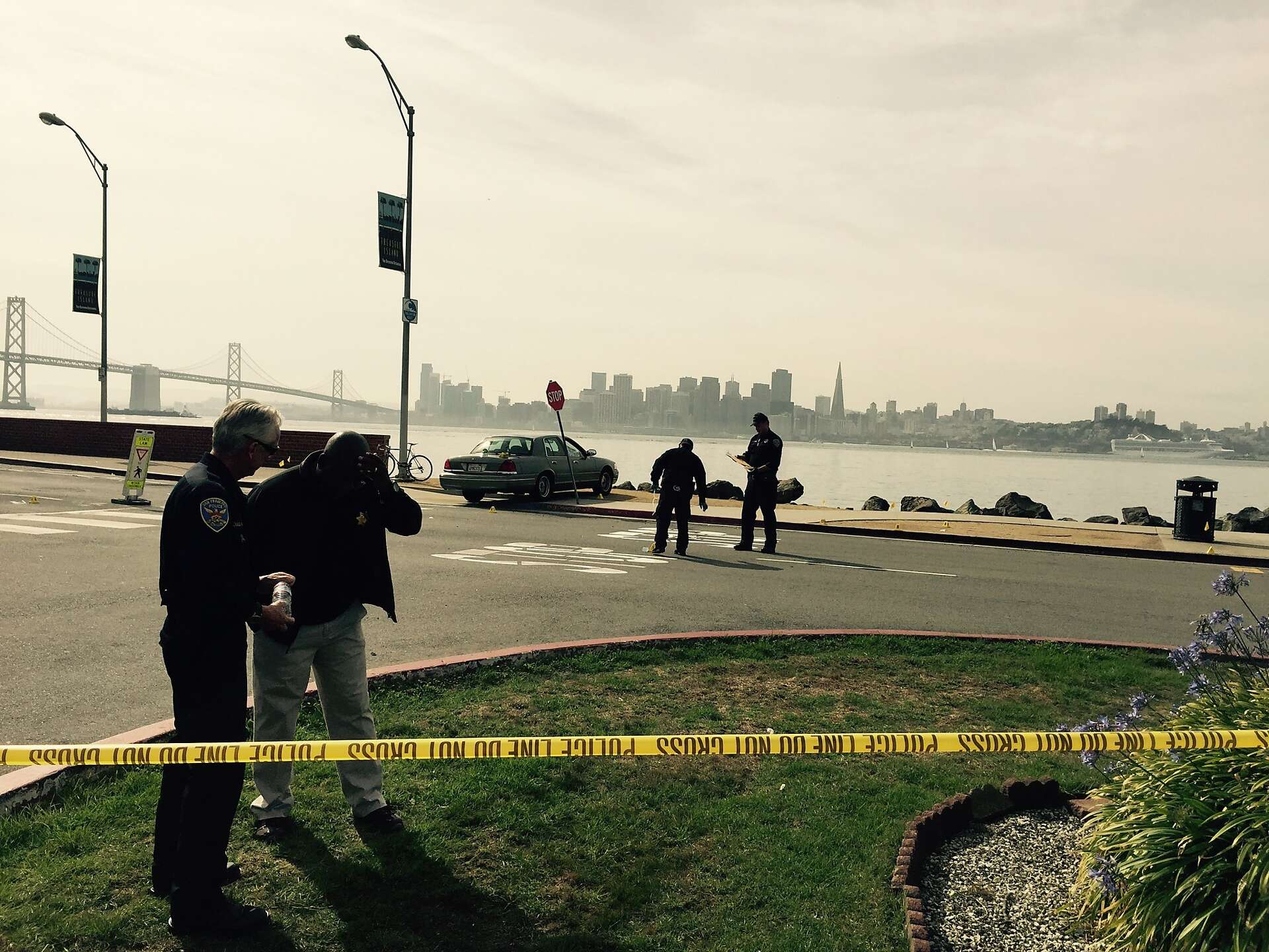 Suspect in police car theft arrested on Treasure Island