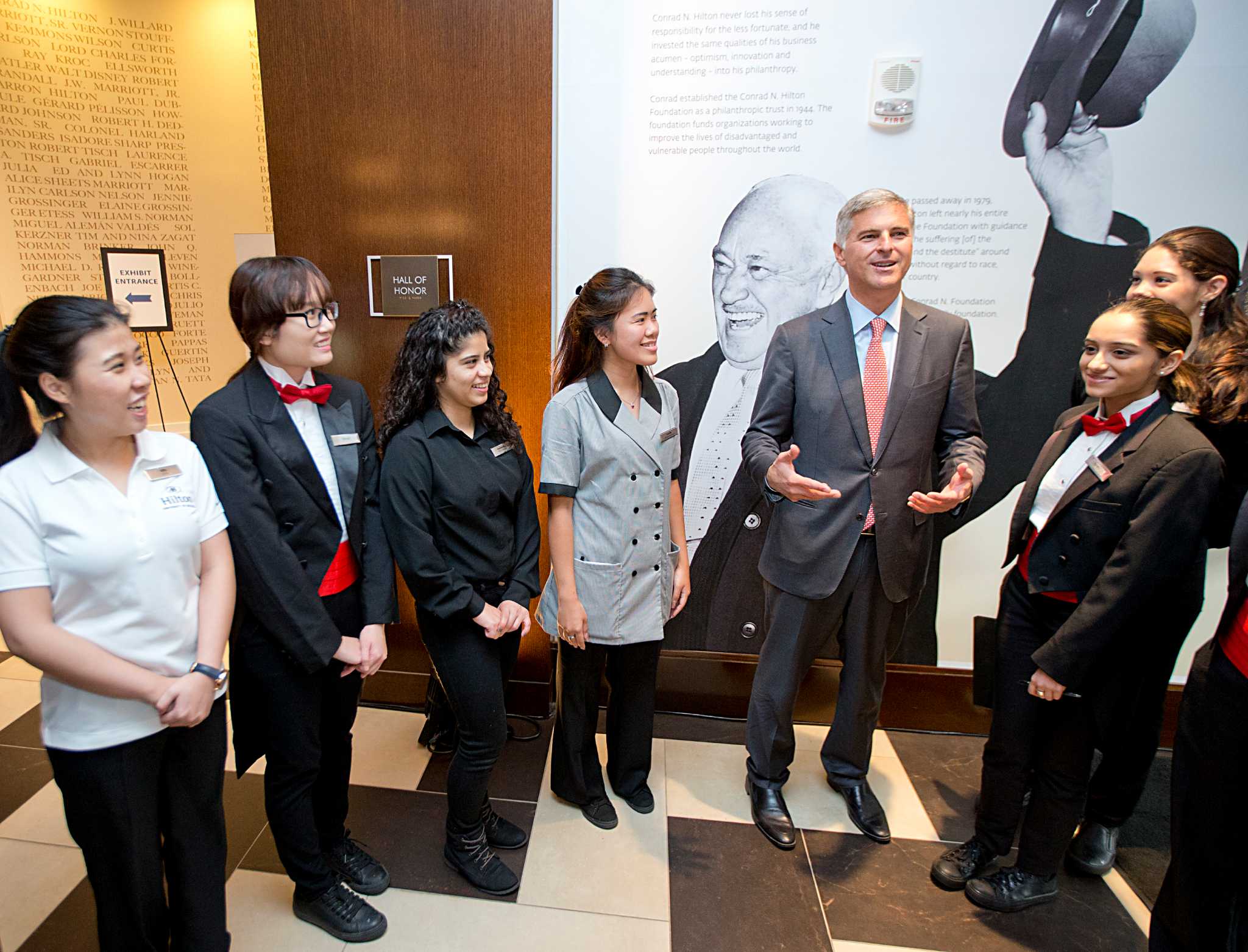 Q&A: Hilton CEO carries legacy forward with youth outreach