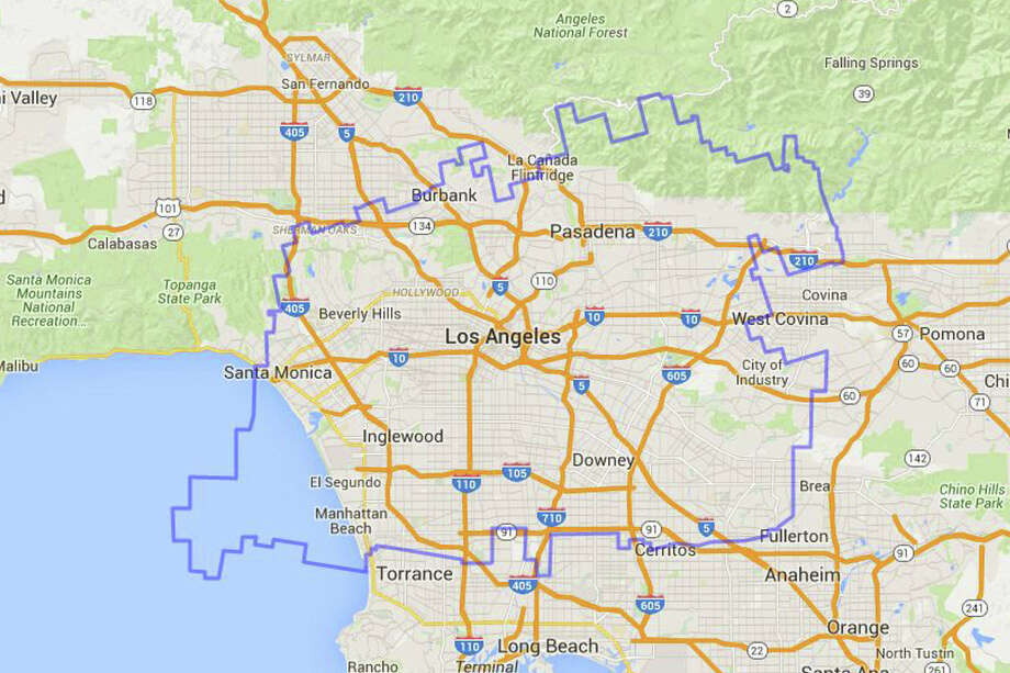 Map: The Waggoner Ranch is really, really big, y'all - San Antonio ...