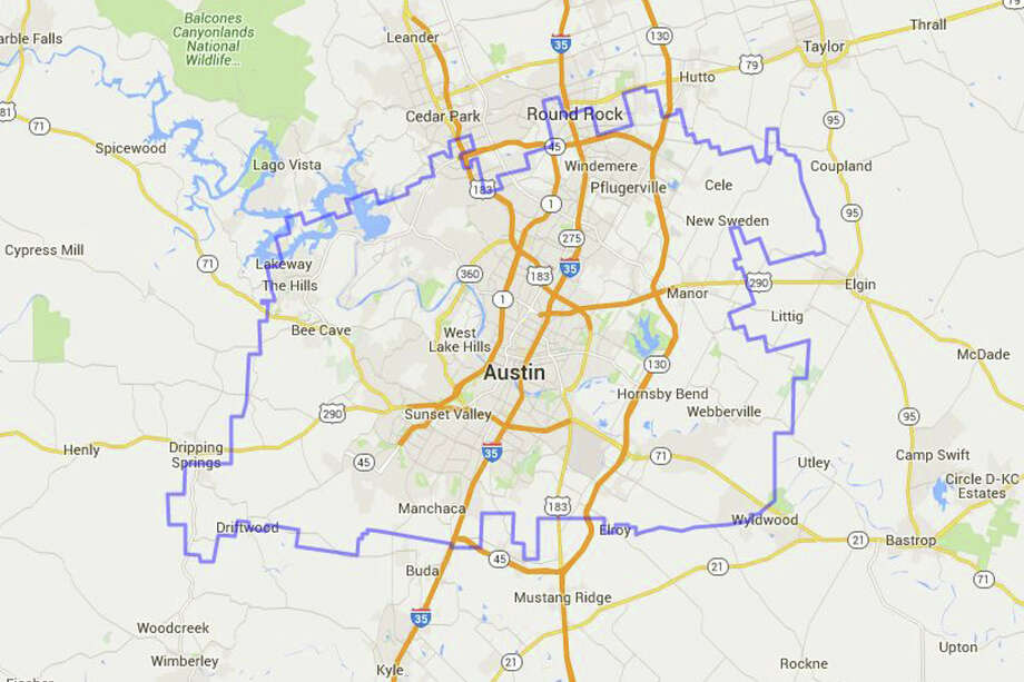 Map: The Waggoner Ranch is really, really big, y'all - San Antonio ...