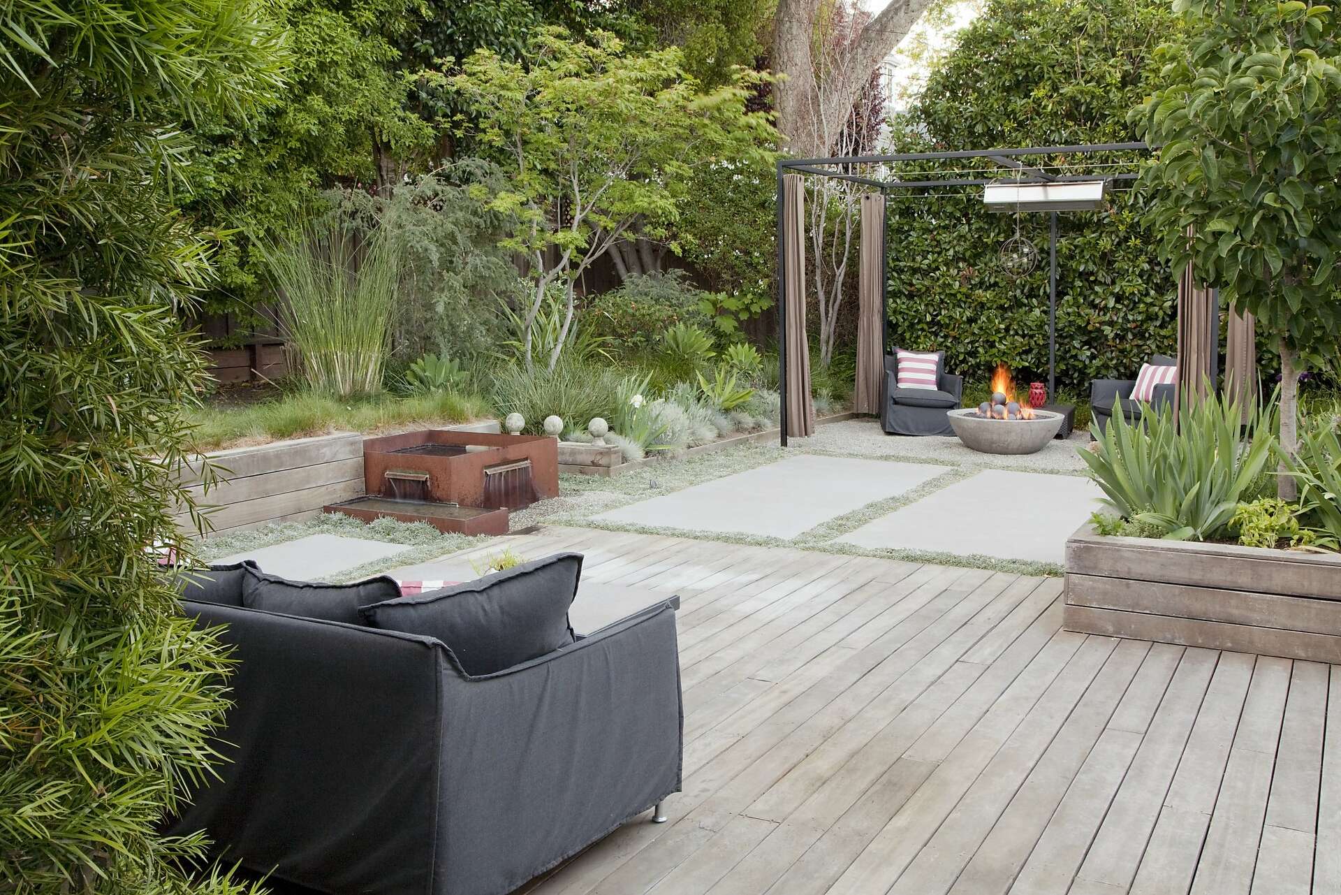 Goodbye, lawn! Backyard grows up after kids leave the nest