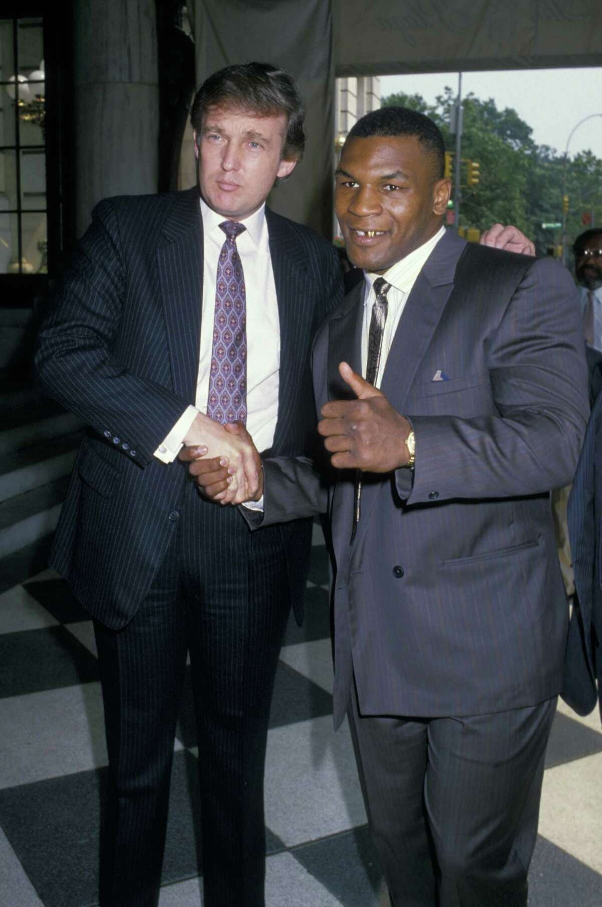 Mike Tyson supports Donald Trump's campaign for president