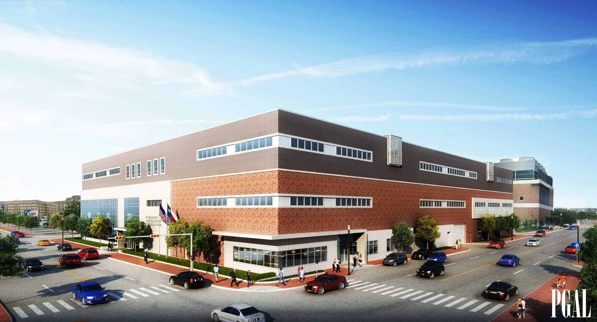 Downtown's newest addition: inmate processing center