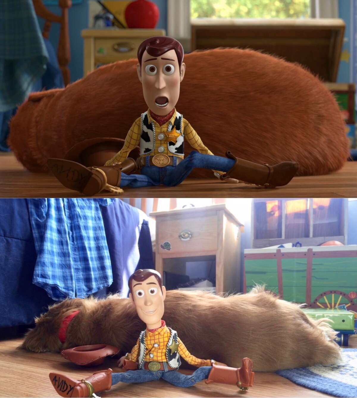Voice actor for Andy in 'Toy Story' reacts to real life replica of ...