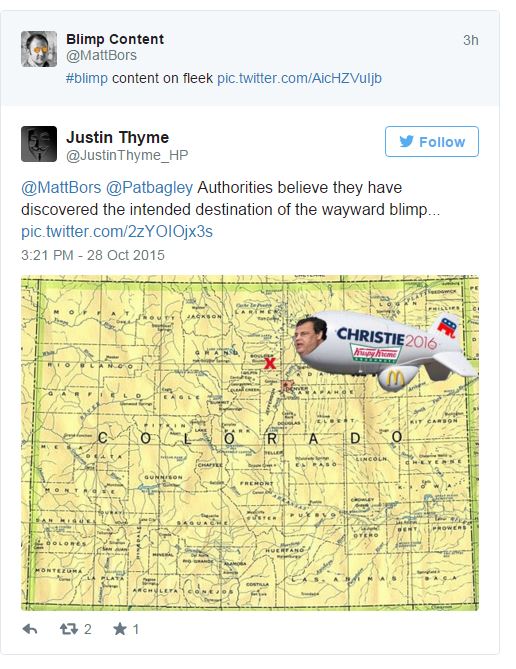 Norad Blimp Memes S] And A Russian Spy Satellite Falling Through The