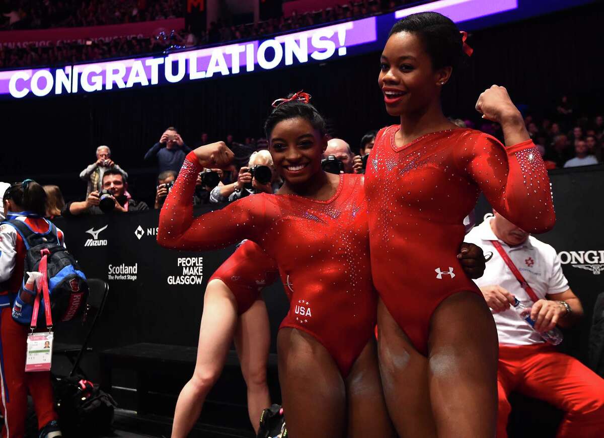 Springs Simone Biles Wins Third Straight World All Around Gymnastics Title
