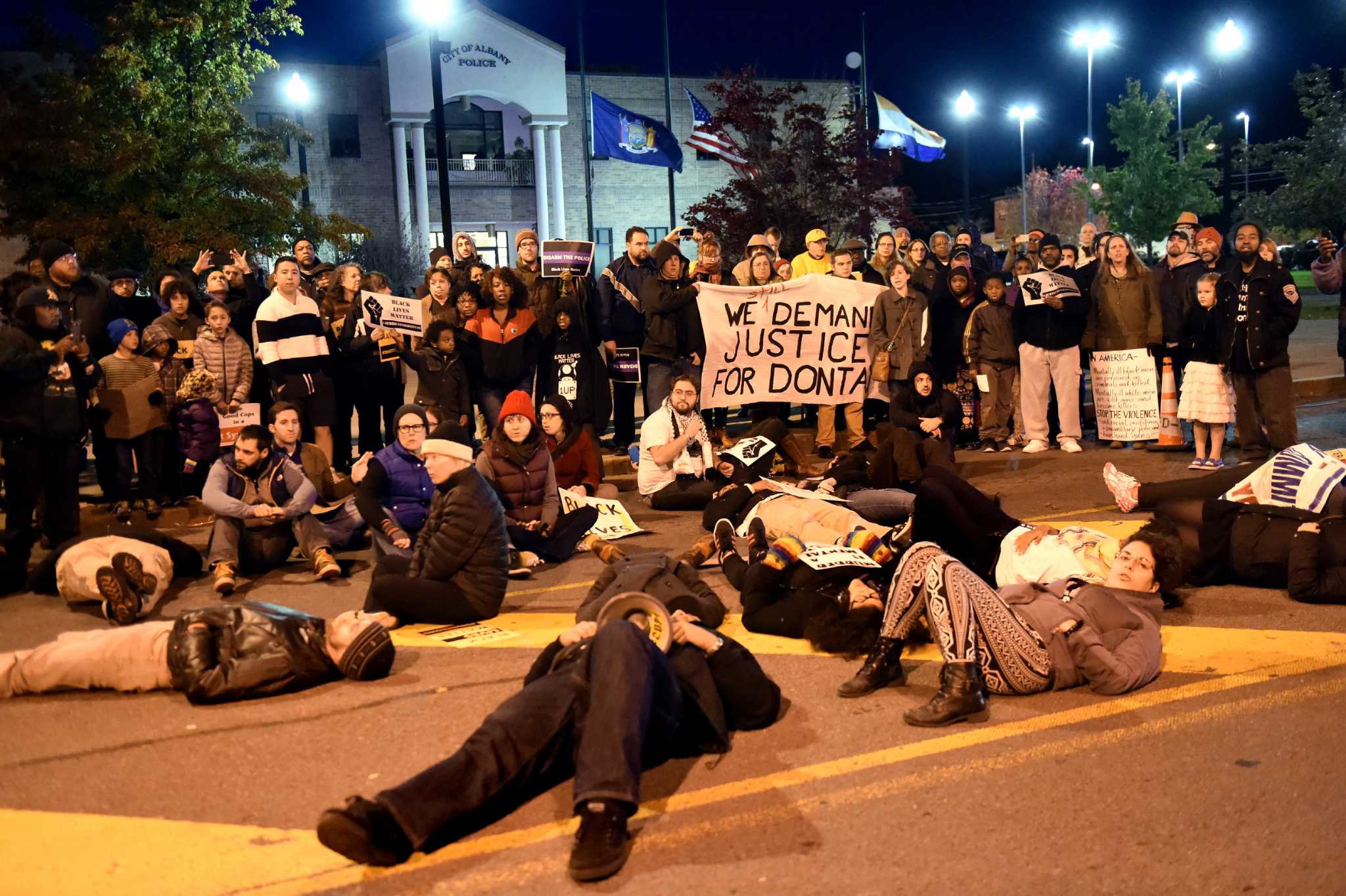 No Albany police indictment in death of Donald Ivy protested