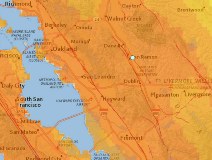Two earthquakes strike San Ramon minutes apart