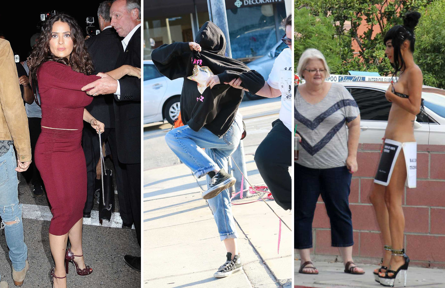 Awkward celebrity moments in October