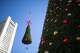 How Union Square’s huge Christmas tree is unwrapped, rustproofed