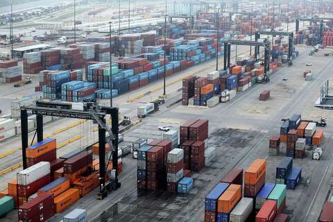From 30 stories up, Houston's port is still a sight