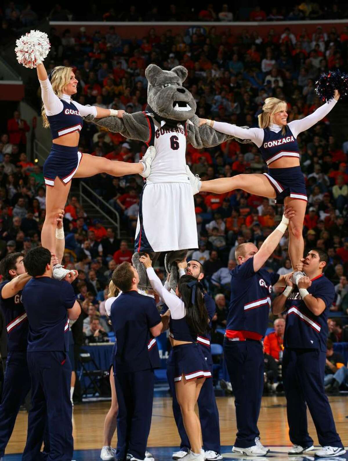 NCAA cheerleader photos