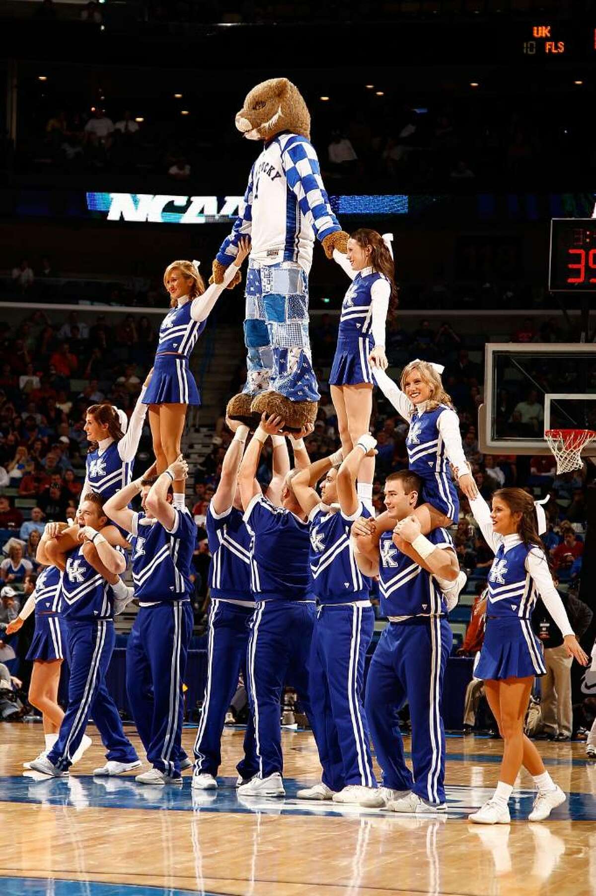NCAA cheerleader photos