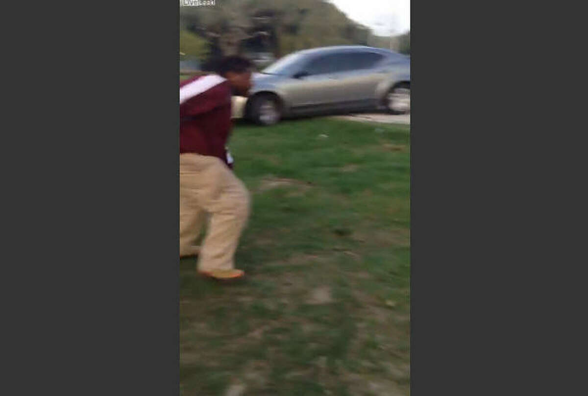 Teenage girl gets run over by car during street fight