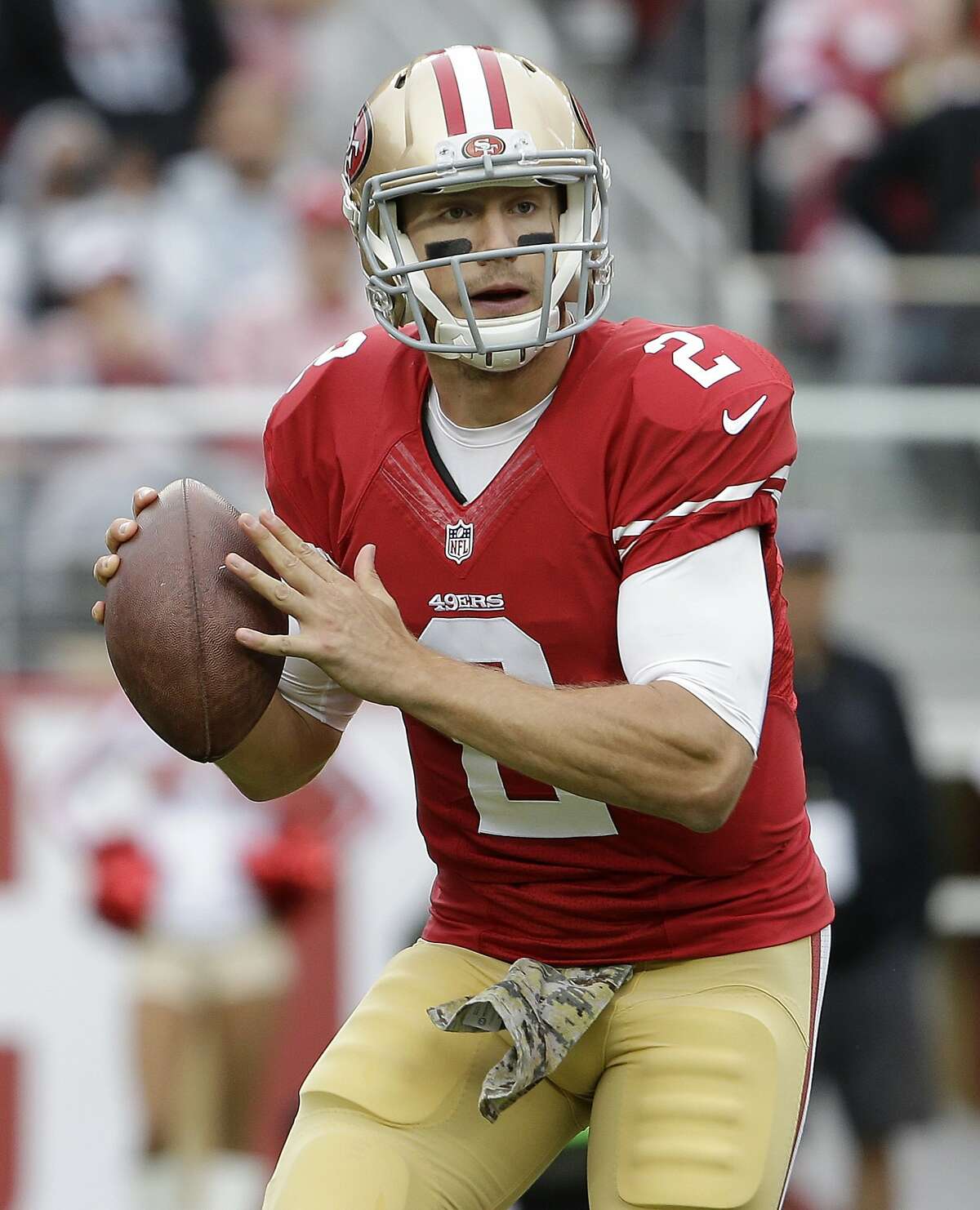 49ers say quarterback Blaine Gabbert will start in Seattle