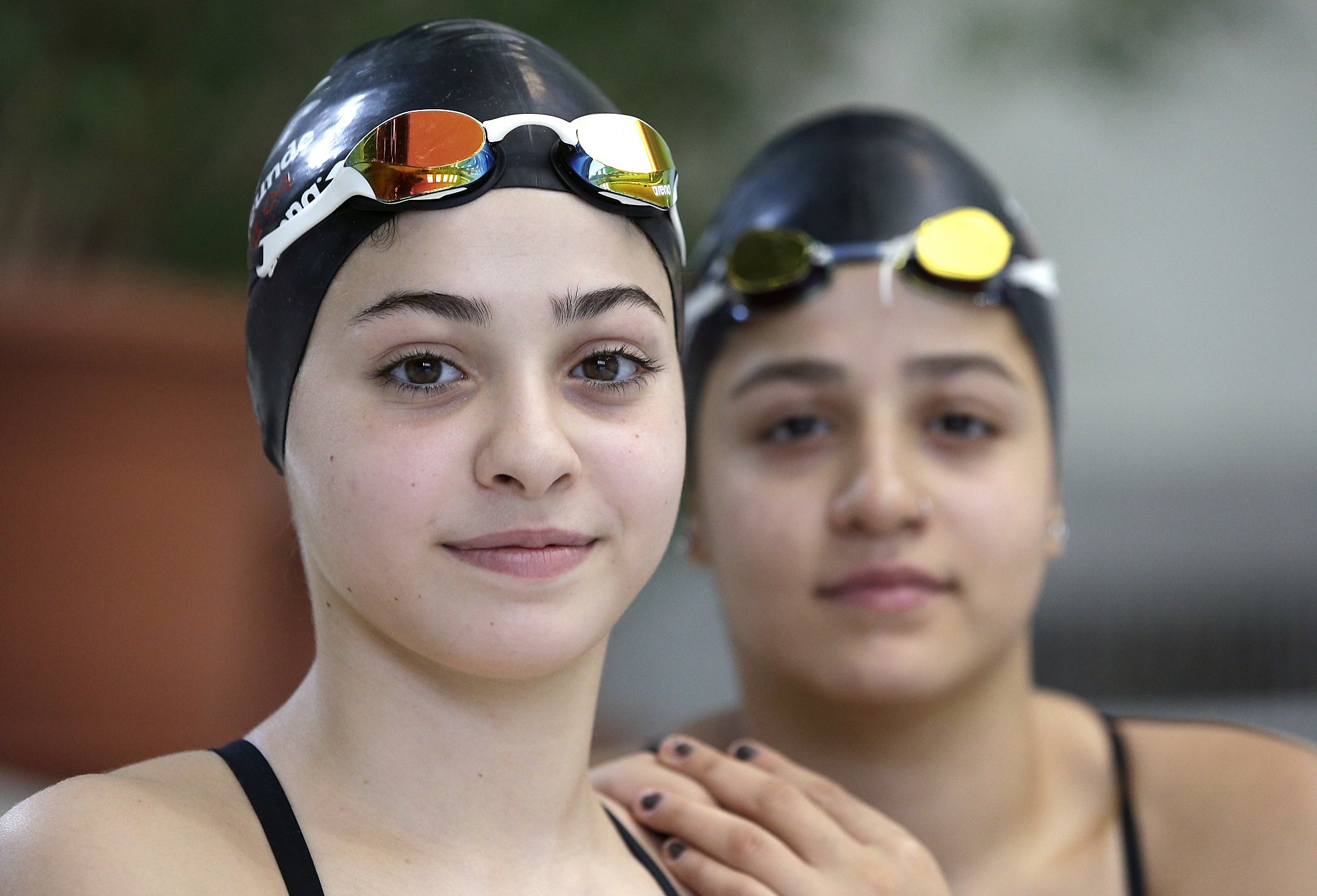 Syria’s swimming sisters find new home in German waters