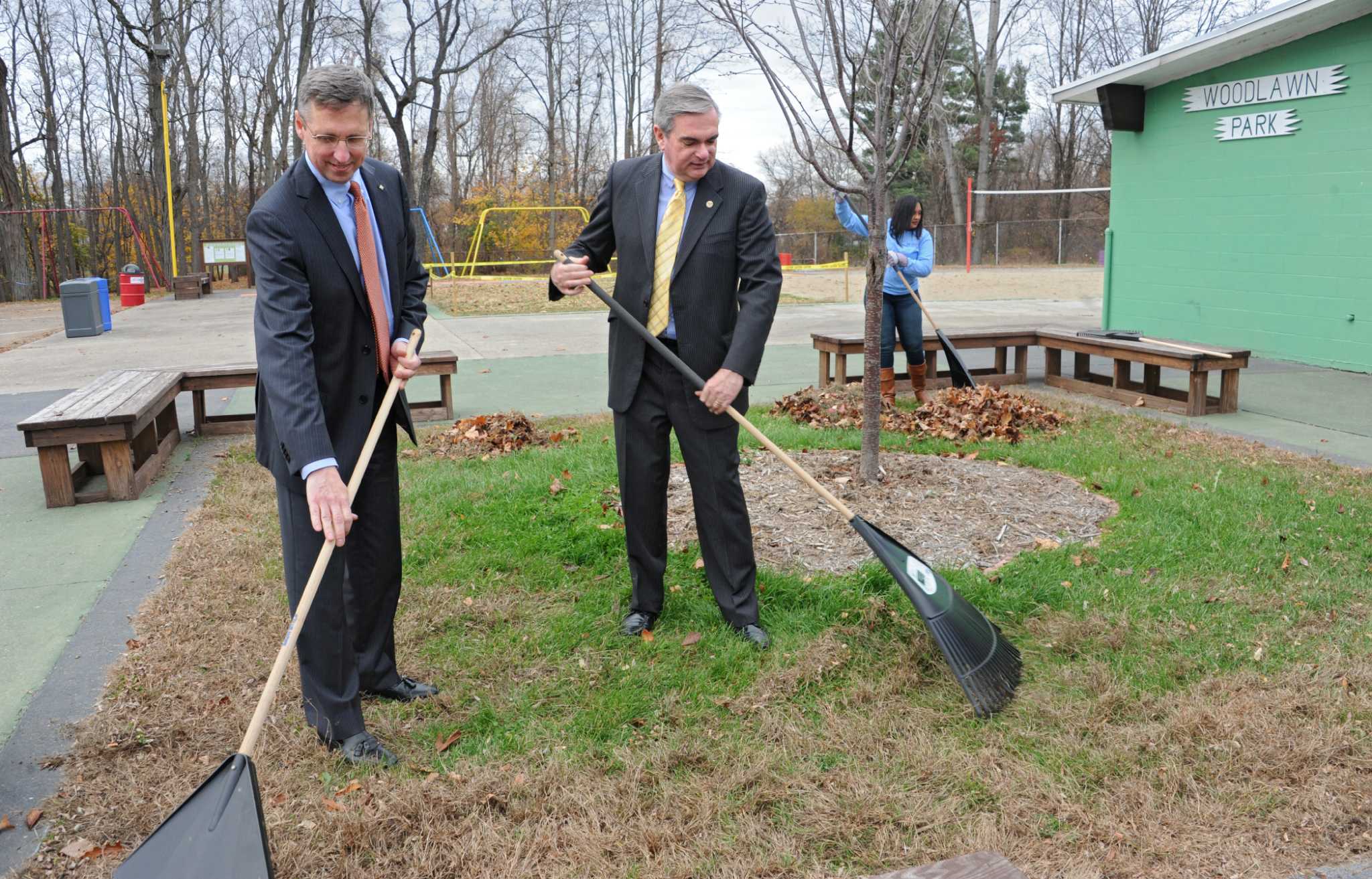 Photos: Park cleanup